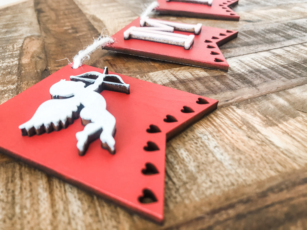 Large Valentine Banners (2 design options) – Simply Crafty DIY