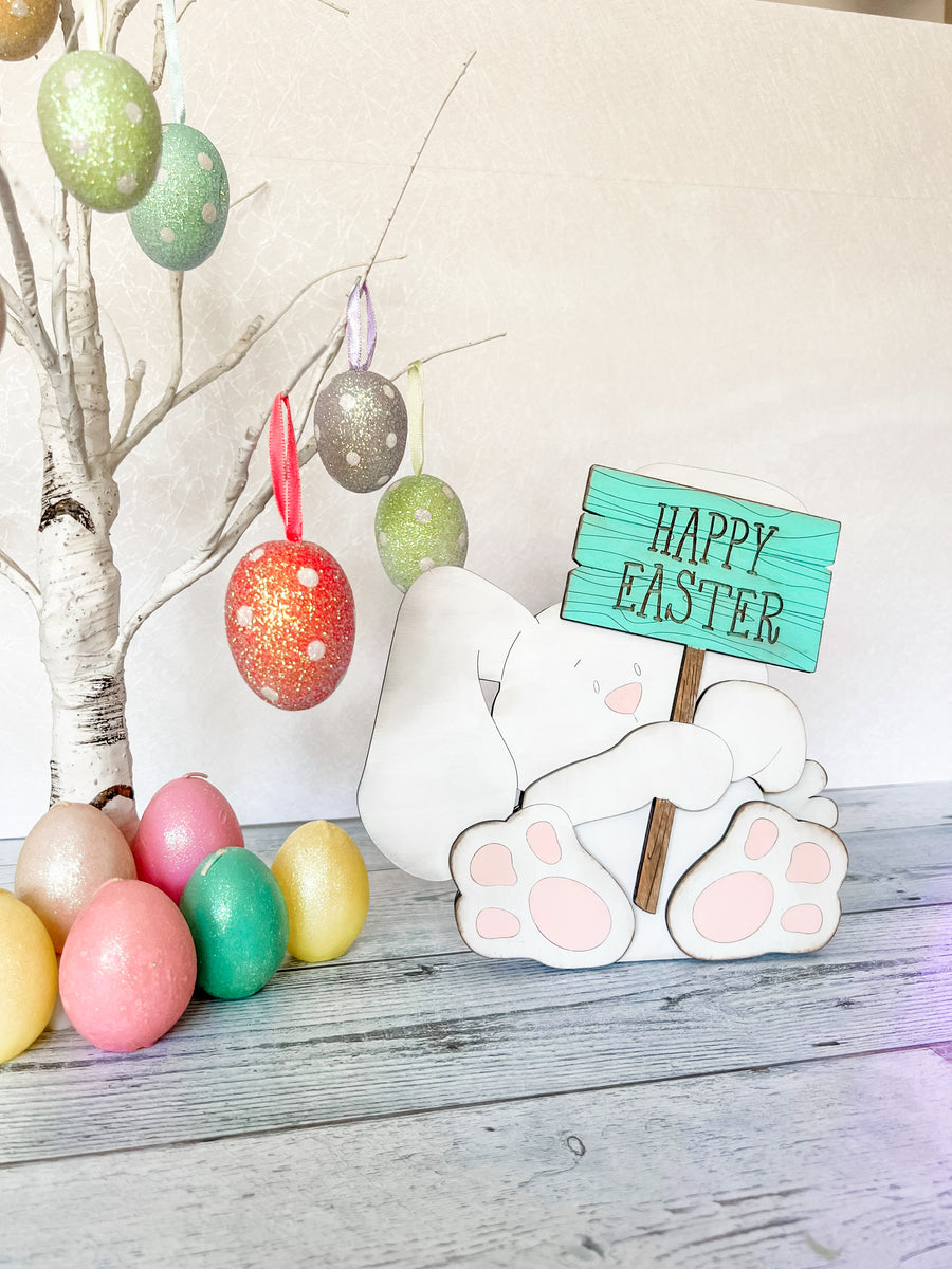 Happy Easter Bunny DIY Kit – Simply Crafty DIY