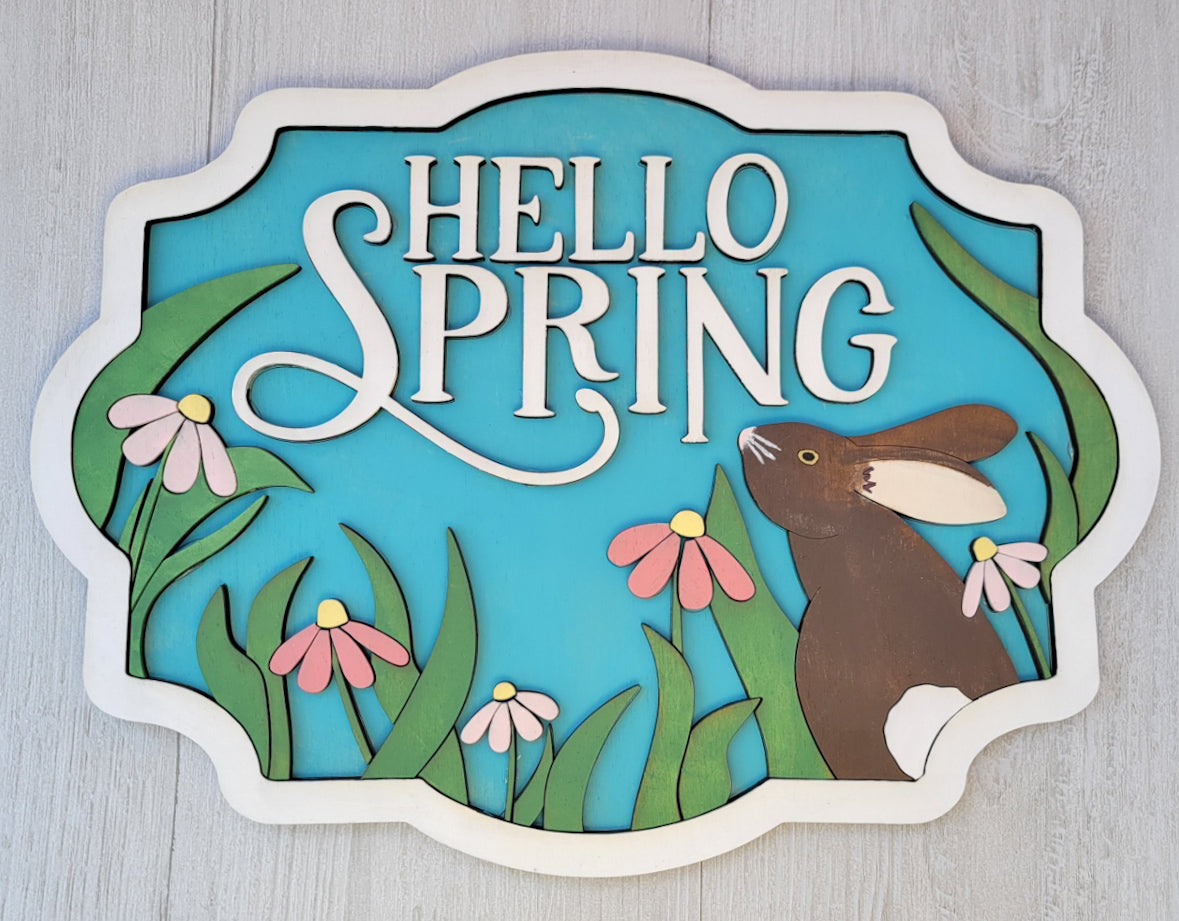 Hello Spring DIY Kit – Simply Crafty DIY