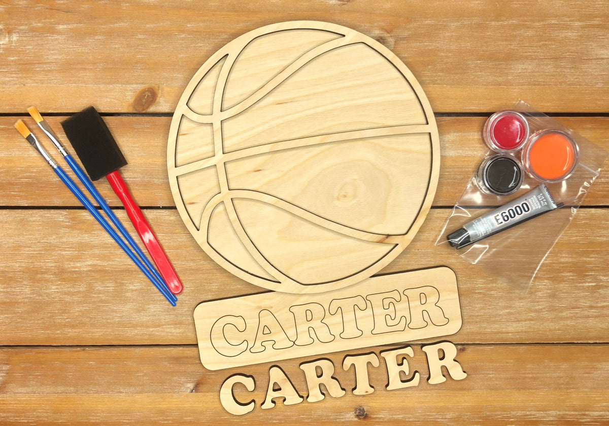 Personalized Basketball Kit – Simply Crafty DIY