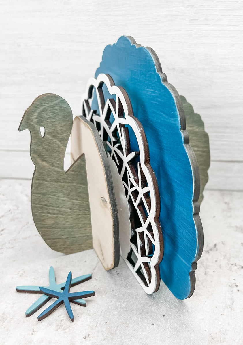 Standing Coastal Turkey DIY Kit – Simply Crafty DIY