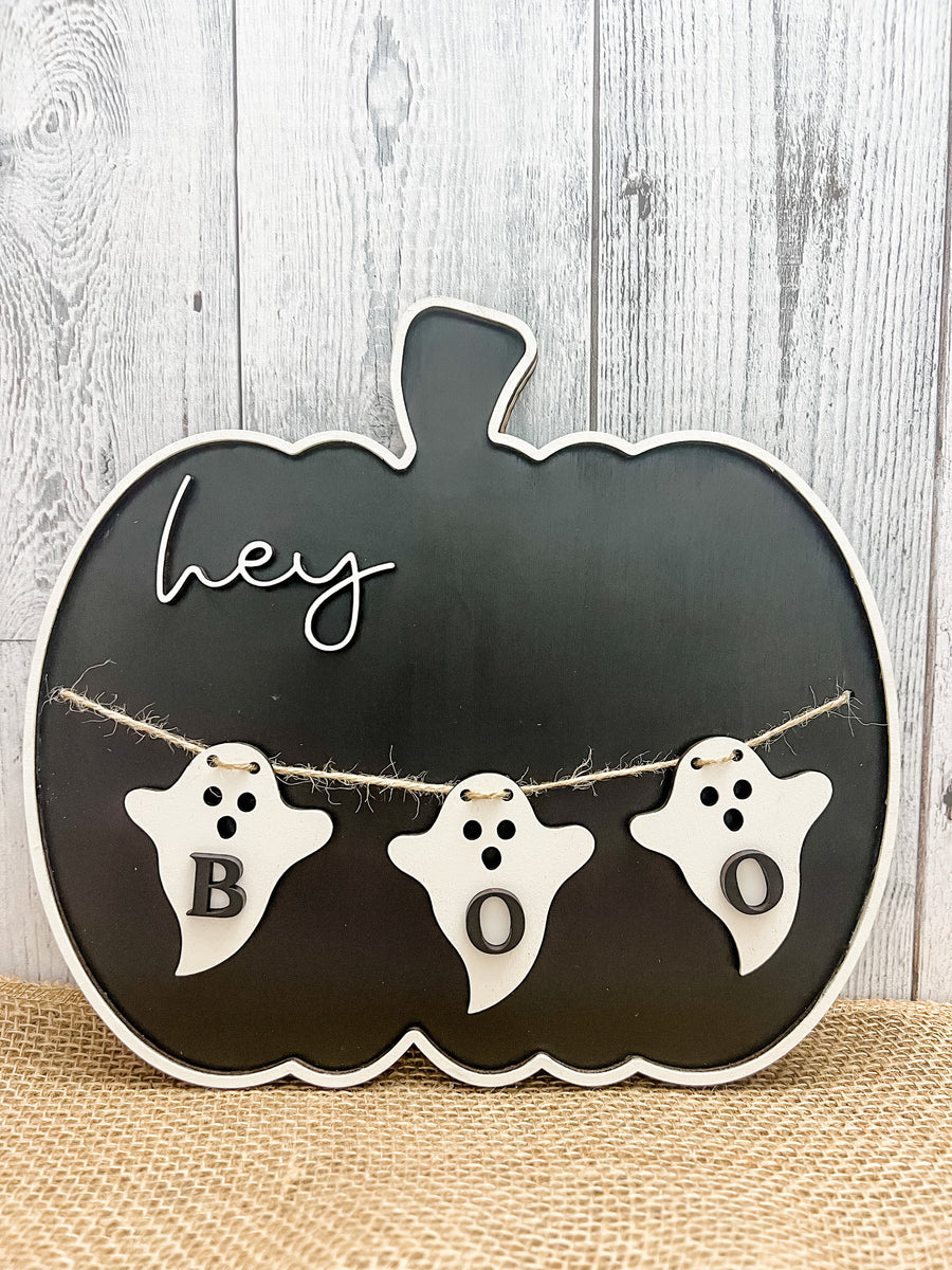 Double Sided Hey Boo/Hello Fall DIY Kit – Simply Crafty DIY
