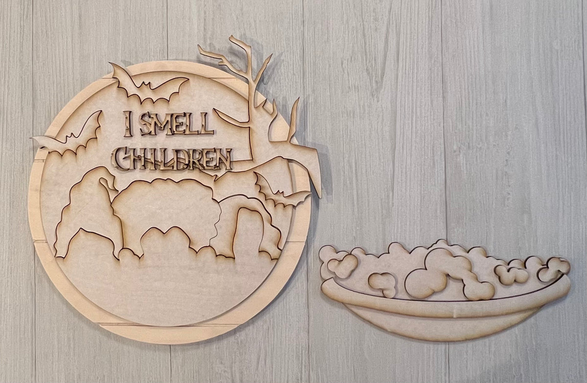 Sanderson Sisters 12" Round DIY Kit – Simply Crafty DIY