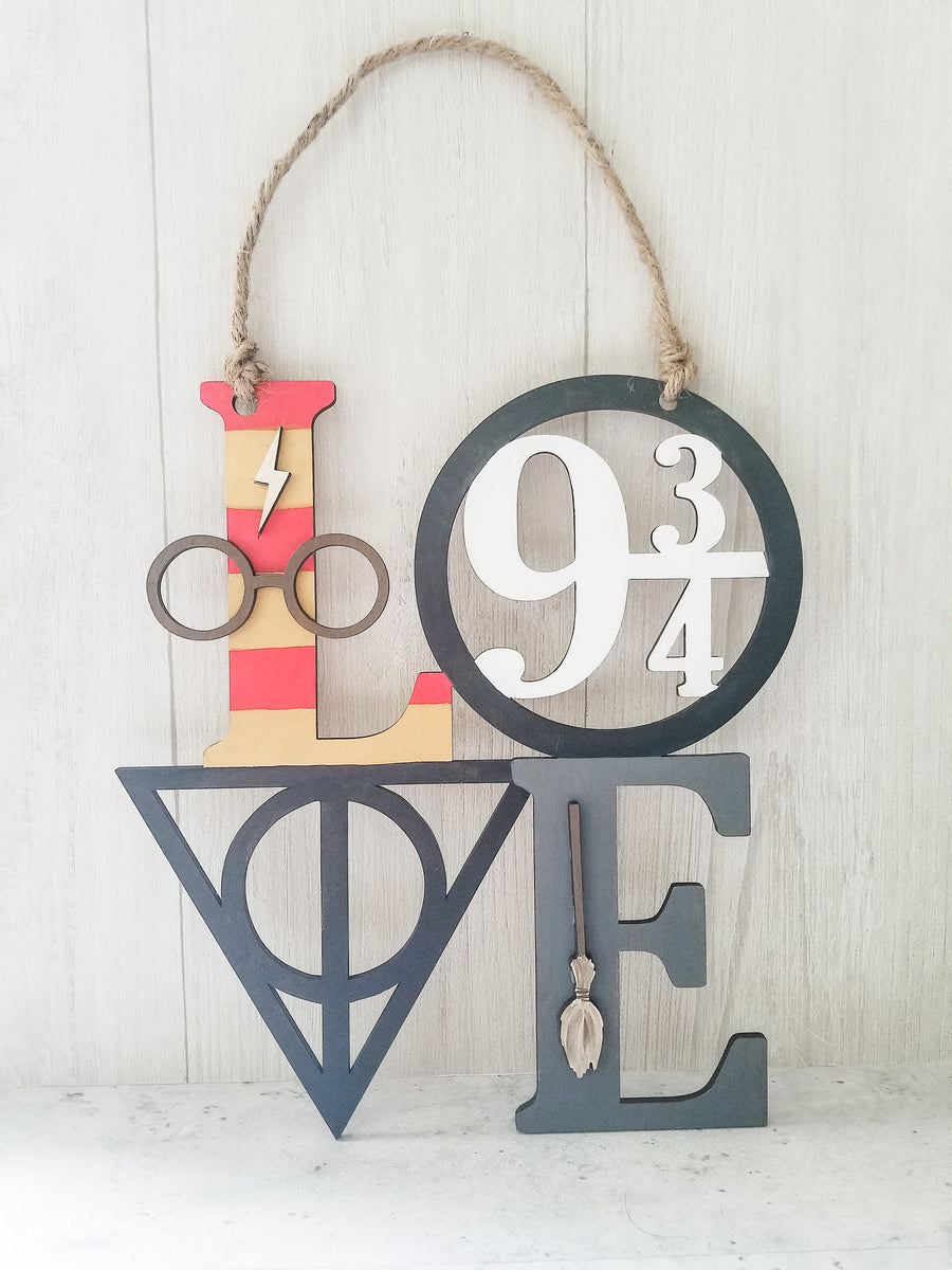 Wizard "LOVE" 3-D DIY Kit Sign – Simply Crafty DIY